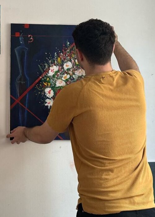 Omar Apollo: Bosnisch-Herzegowinischer Maler, Konzeptkünstler - Singulart