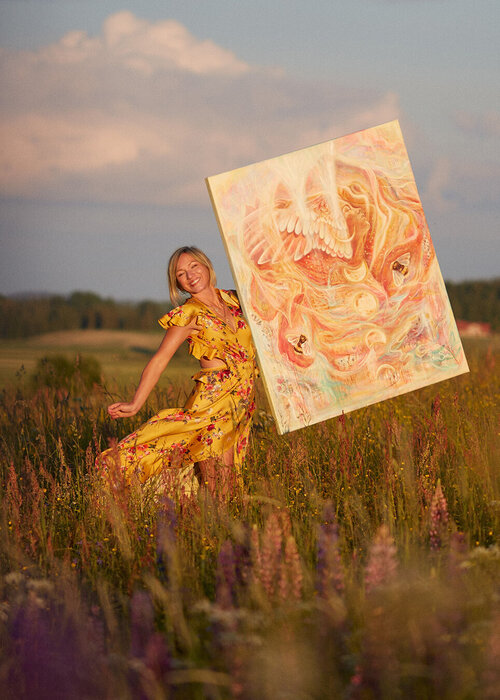 Anna Sun: Schwedische Malerin - Singulart