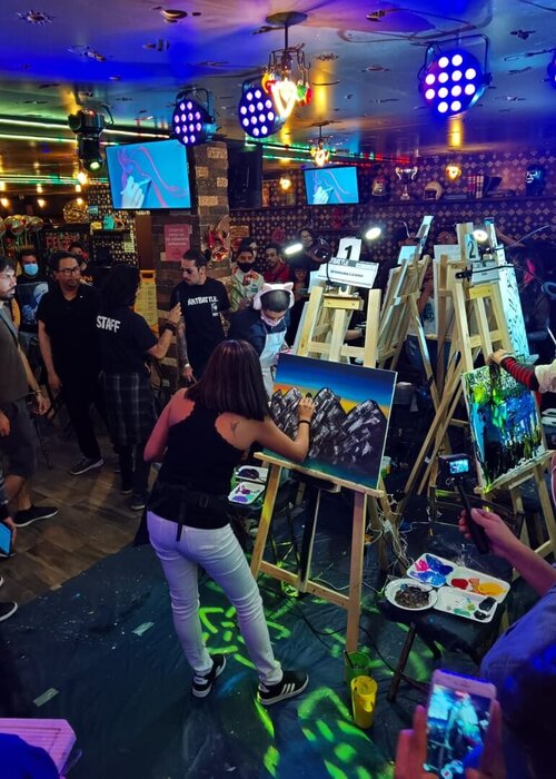 BELLEZA E INMORTALIDAD by Georgina Lujano (2021) : Painting Acrylic on ...