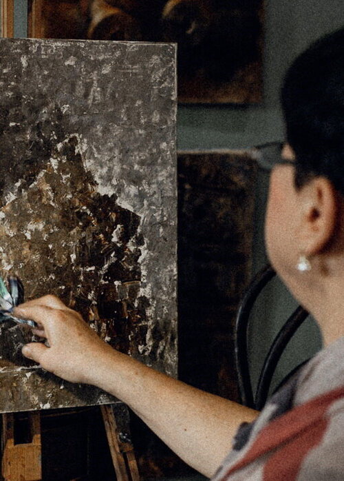 Primal Nature Triumphs de Helen Illichova (2025): Pintura Óleo en Lienzo - Singulart