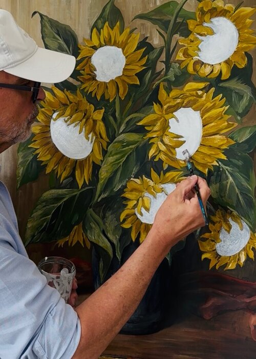 Wellenbrecher de Rainer Pawlaczyk (2025): Pintura Acrílico, Óleo en Lienzo - Singulart