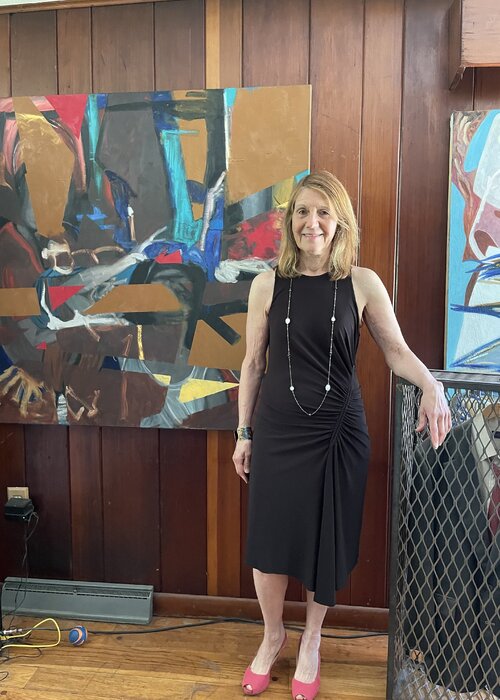 Dr. Caligari's Cabinet by Denise Carvalho (2023) : Painting Oil on ...