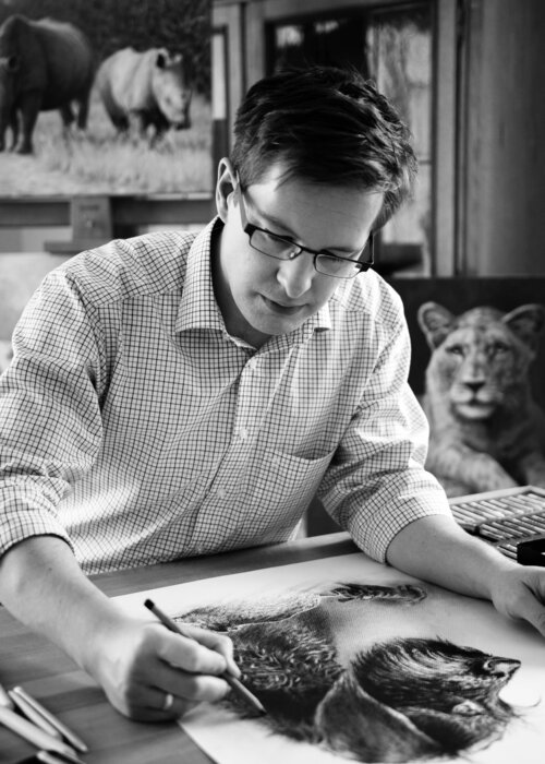 Hannoveraner auf der Weide de Philipp Schomaker (2023) : Peinture Huile ...