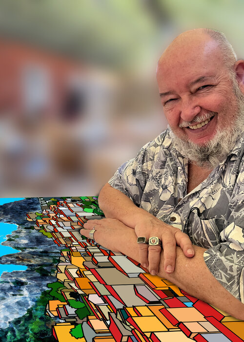 Fiori del mio balcone by Andrea Giuseppe FADINI (2023) : Work on Paper ...