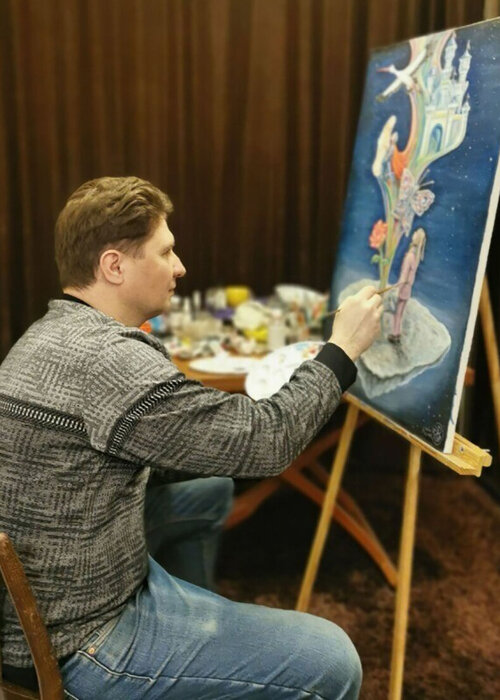 Konstantin Rudnev Artist: Paintings for sale - Singulart