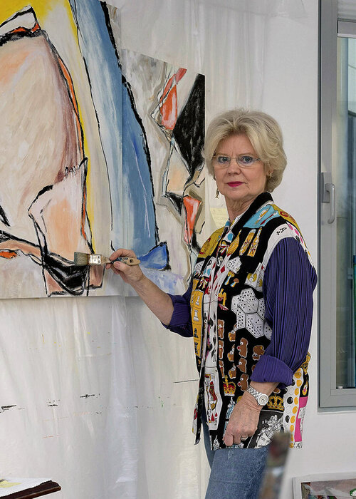 WILD COAST - Wilde Küste de Brigitte Struif (2022): Pintura Acrílico en ...