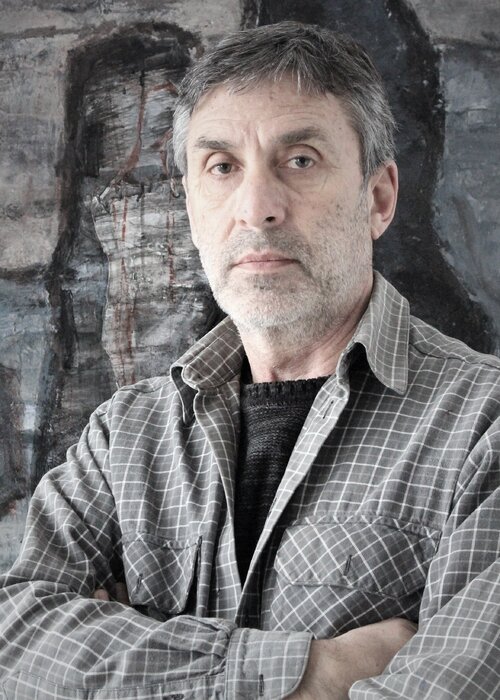 STRANGE RAIN - cycle Forgotten landscapes - by Milcho Talev (2024) : Painting Oil on Canvas ...