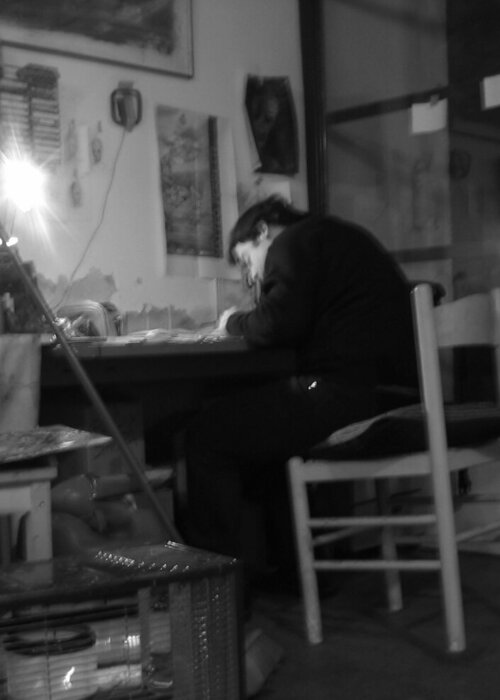 "Origini di fuoco" de matteo ferretti (2004) : Œuvre sur papier Acrylique, Aquarelle sur Papier ...