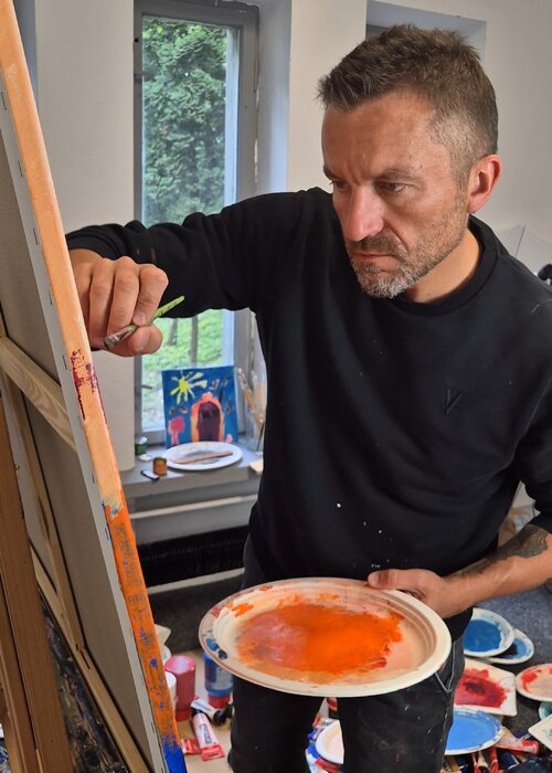 Road to Nowhere de Albert Tison (2025): Pintura Acrílico en Lienzo ...