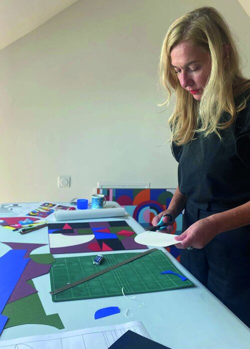 Captivité door STEPHANIE BARDY (2024) : Andere media Collage op Karton ...