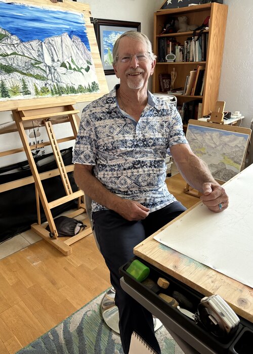 Mums the Flower di John Hazel (2024): Opera su carta a Acquarello su ...