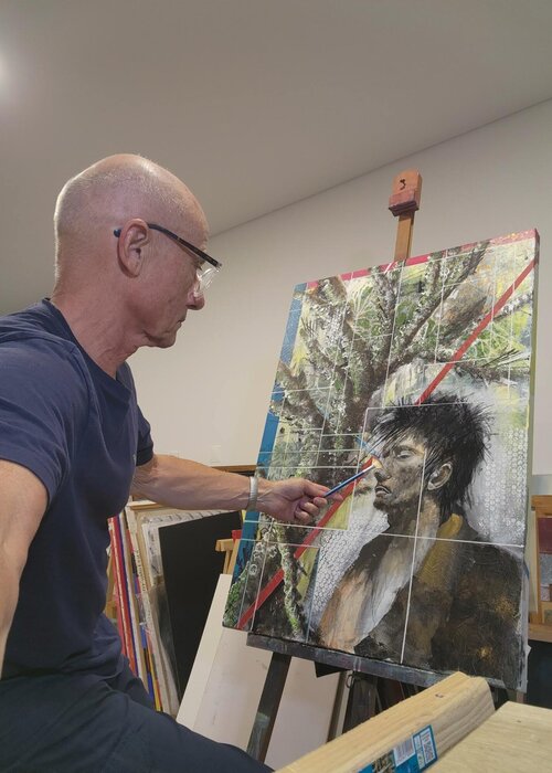 WHO ARE YOU ? no 4 de Jeff Haagensen (2020): Pintura Acrílico en Lienzo ...