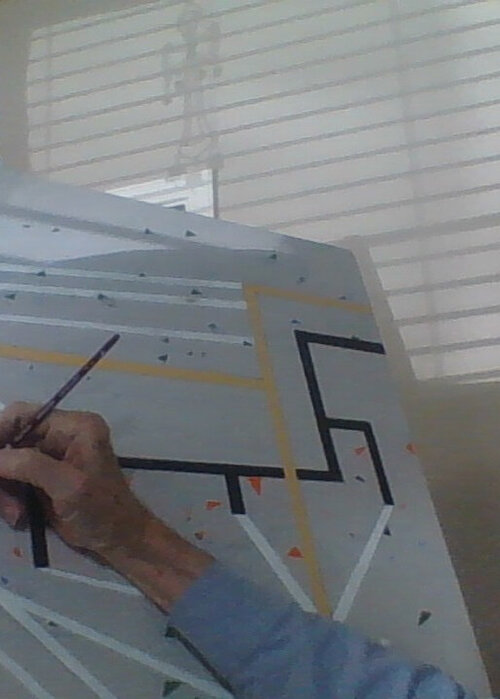 Dazzle #5 by J Fitzpatrick (2021) : Painting Acrylic on Canvas - Singulart