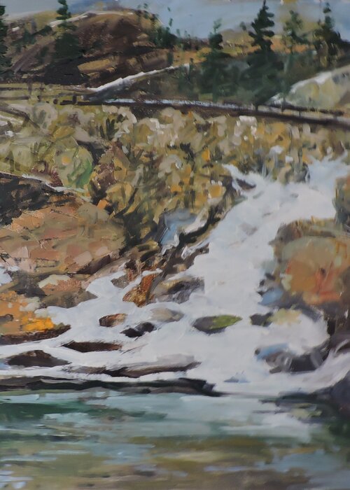 Crossing Shadows at Daybreak's Edge door Richard Szkutnik (2026 ...