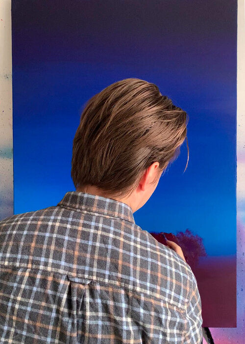 Last Warm Light by Bohdan Katolyk (2025) : Painting Acrylic on Canvas ...