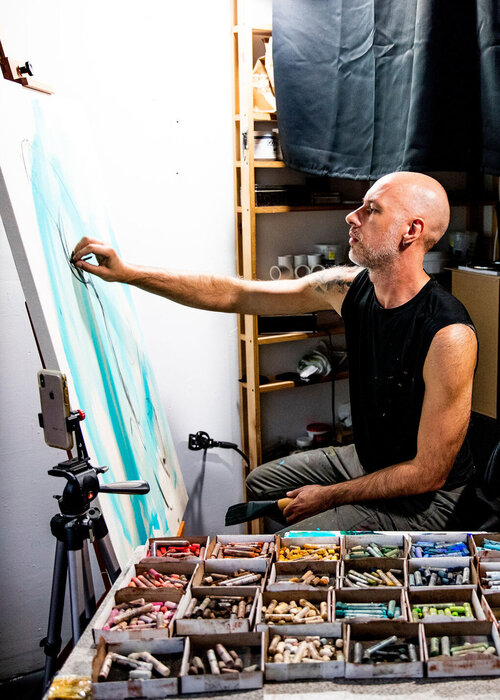 Inversion 1 de Wesley Cabral (2022): Pintura Acrílico en Lienzo - Singulart