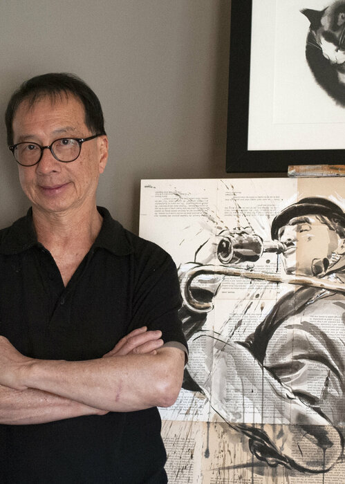 Choreography of Earth de Soo Beng Lim (2025) : Dessin Encre de Chine ...