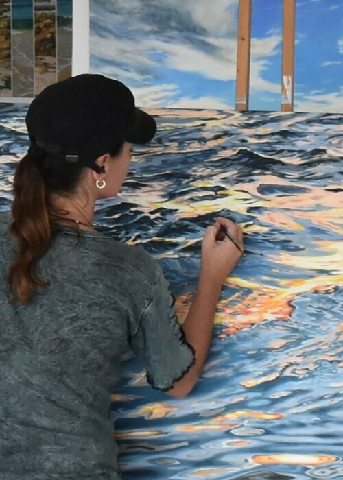 Rusted Ribs by Gerda Hamm (2016) : Painting Oil on Canvas - Singulart