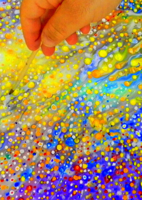 MODERN WILDFLOWERS de Nik Tod (2022) : Peinture Acrylique, Sérigraphie ...