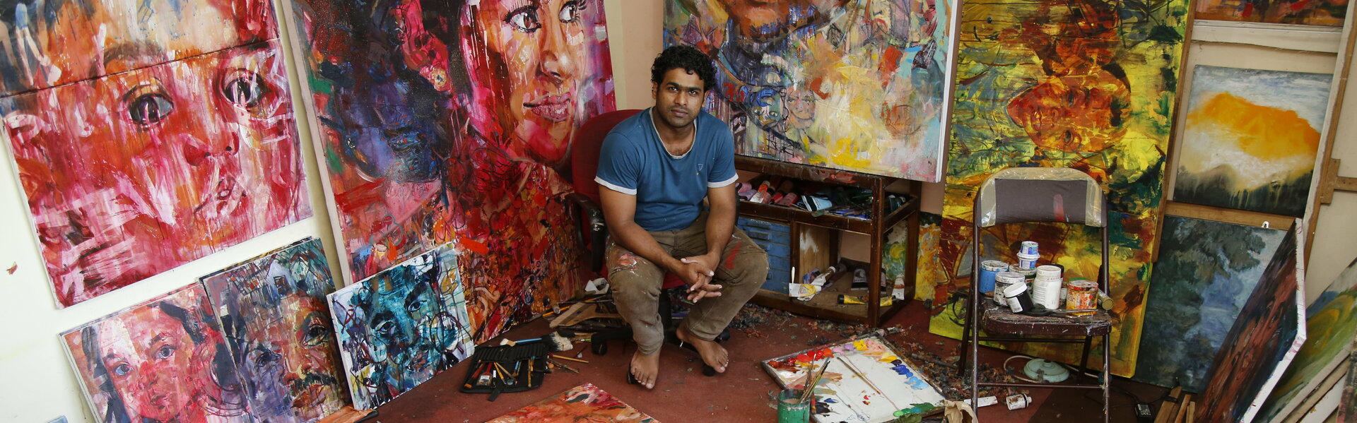 Dilantha Upul Rajapaksha Artist: Paintings for sale - Singulart