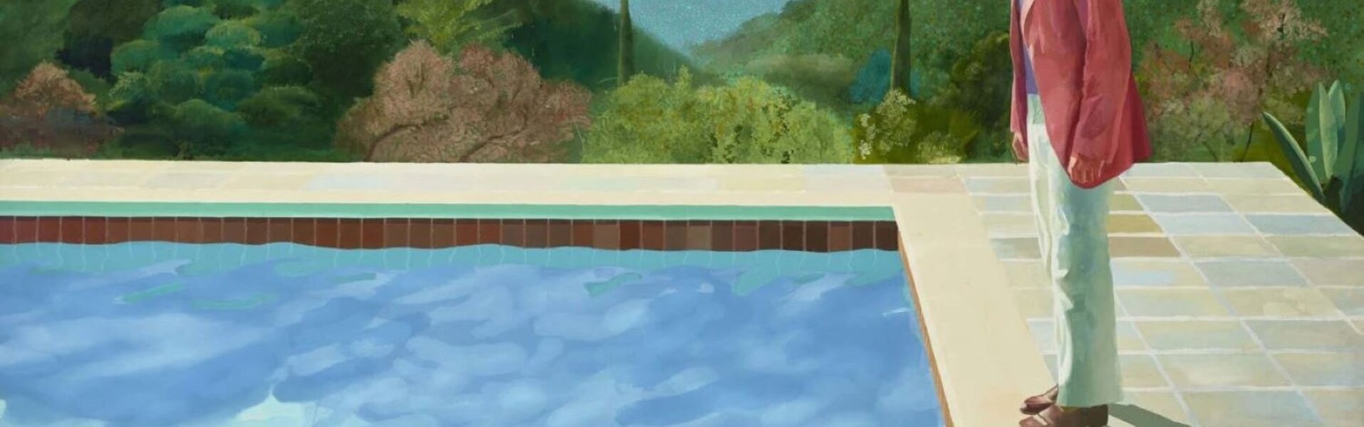 David Hockney Pool Paintings