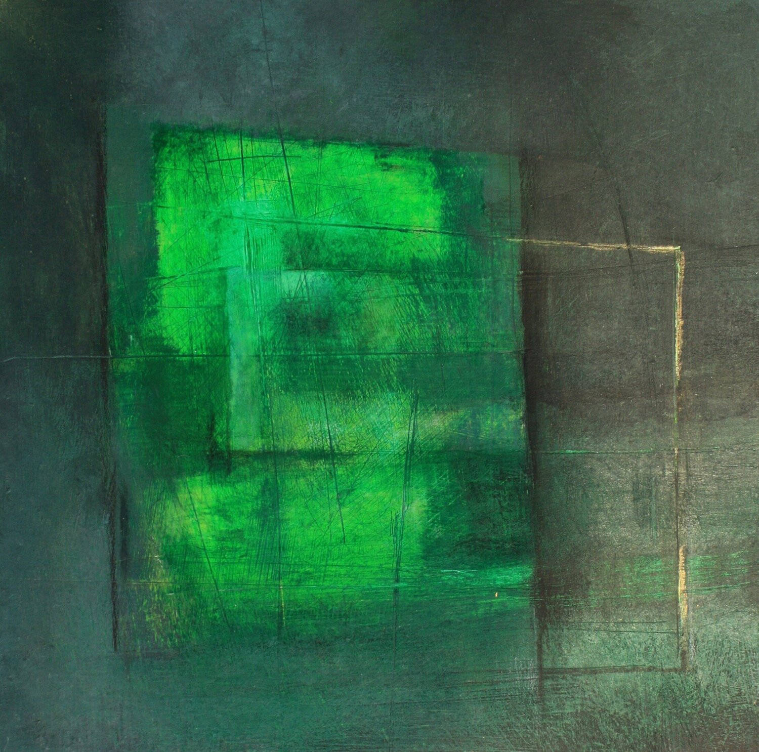 Immersive Green by Michèle Griffiths (2019) : Painting Acrylic on ...