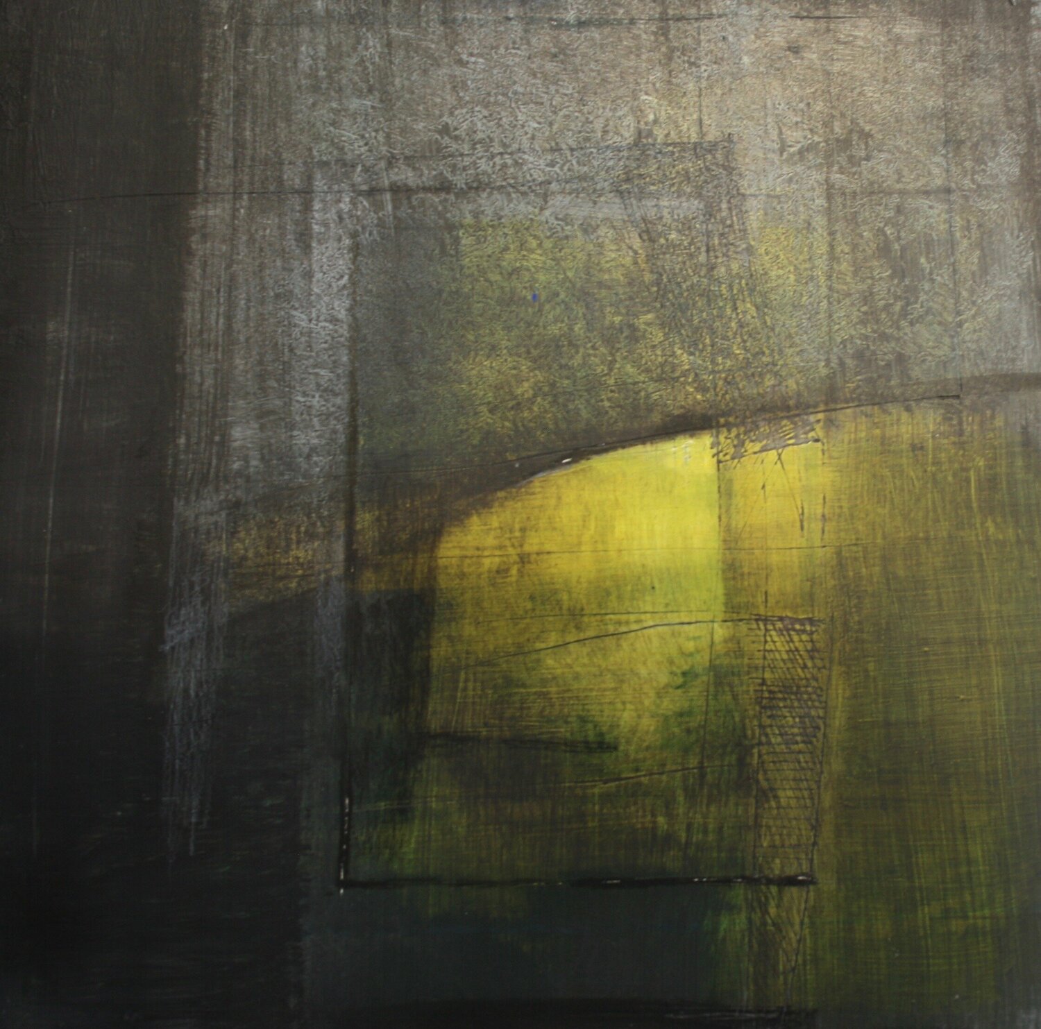 Hillside by Moonlight by Michèle Griffiths (2019) : Painting Acrylic on ...