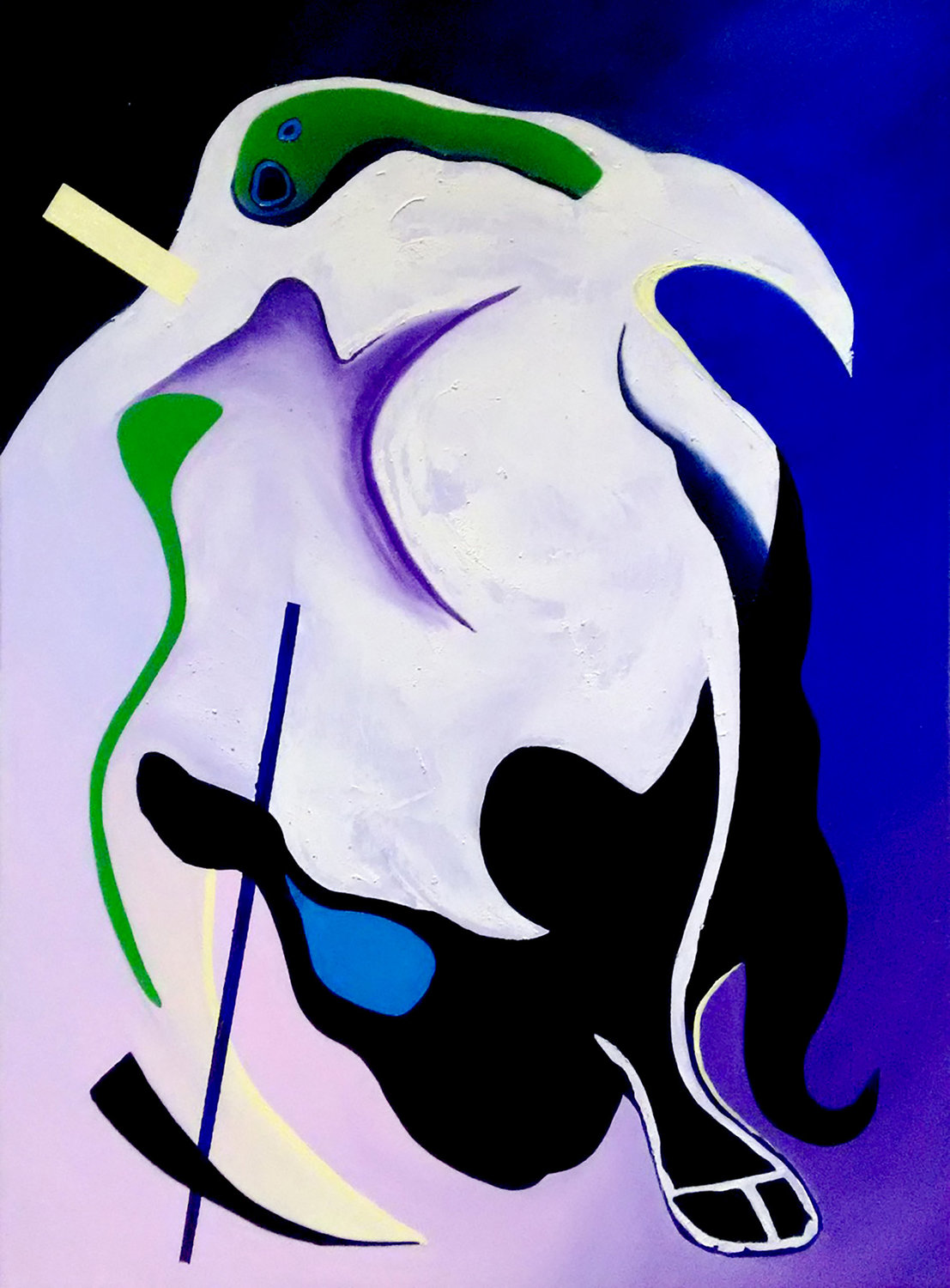 La Muerte VI von Claudio Rojas (2016): Malerei Öl auf Leinwand - Singulart