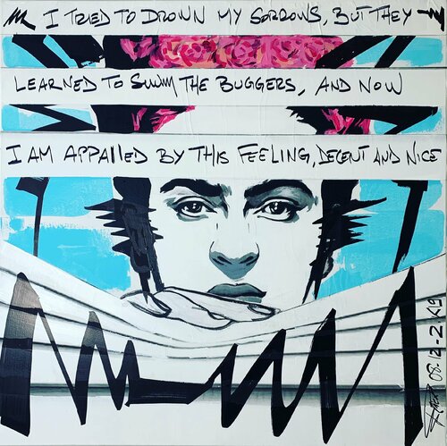 Collection tétine Chanel by Erick Artik (2016) : Painting Acrylic, Felt ...