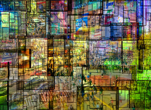 Malachit by Andrej Barov (2016) : Digital Digital on Canvas - SINGULART