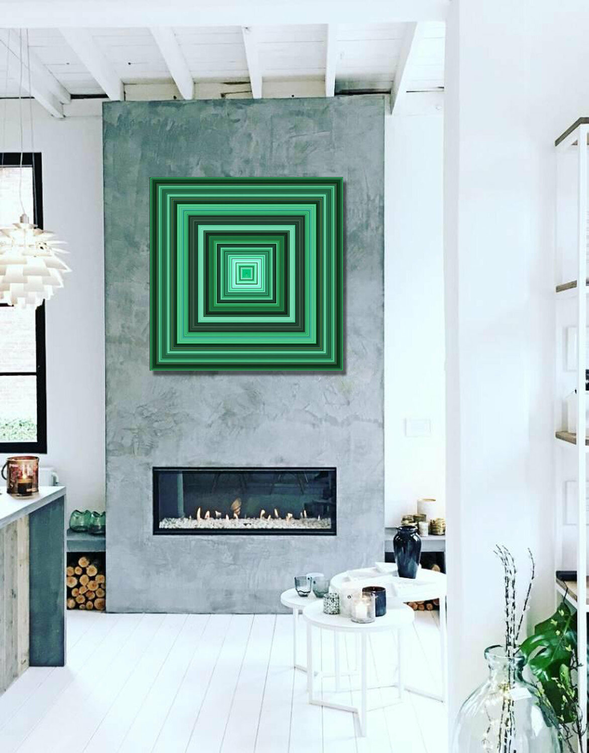 Malachit by Andrej Barov (2016) : Digital Digital on Canvas - Singulart