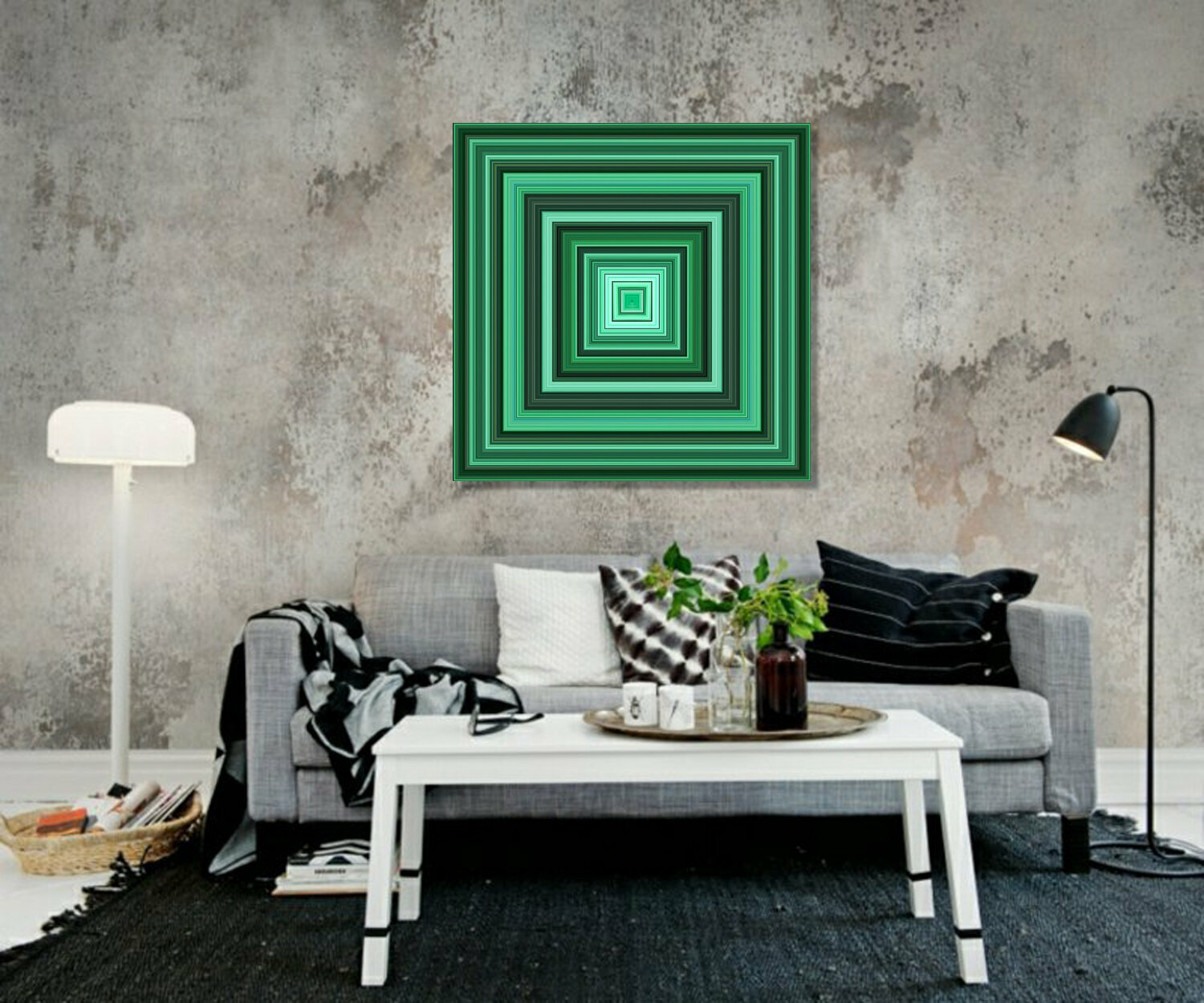 Malachit by Andrej Barov (2016) : Digital Digital on Canvas - Singulart