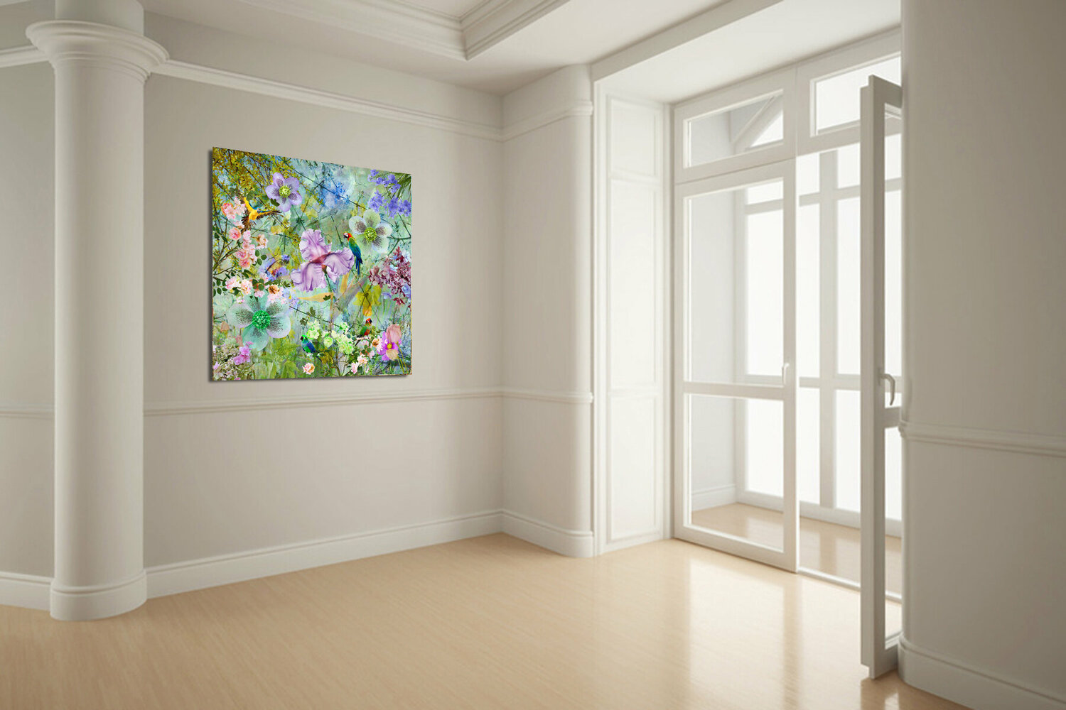 Garten Eden 1 by Andrej Barov (2015) : Photography Hybrid on Canvas ...