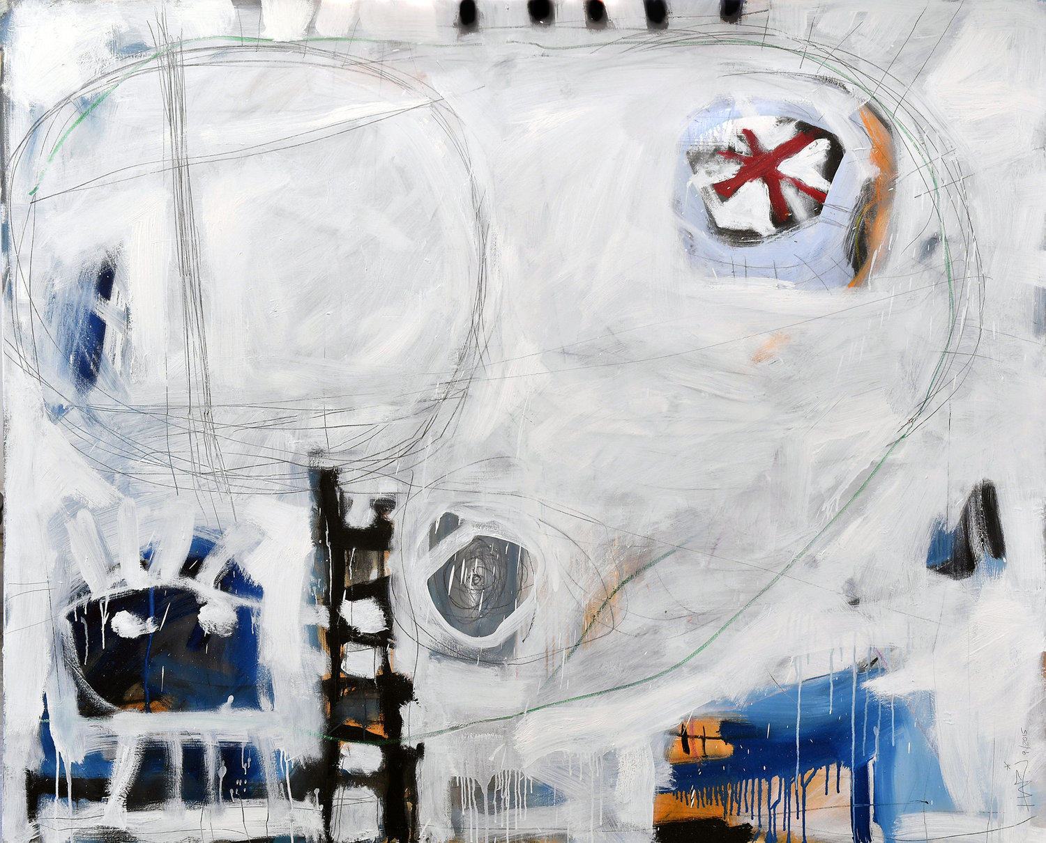 DIO IS CRYING BECAUSE OF US by Harald Beierl (2015) : Painting Oil ...