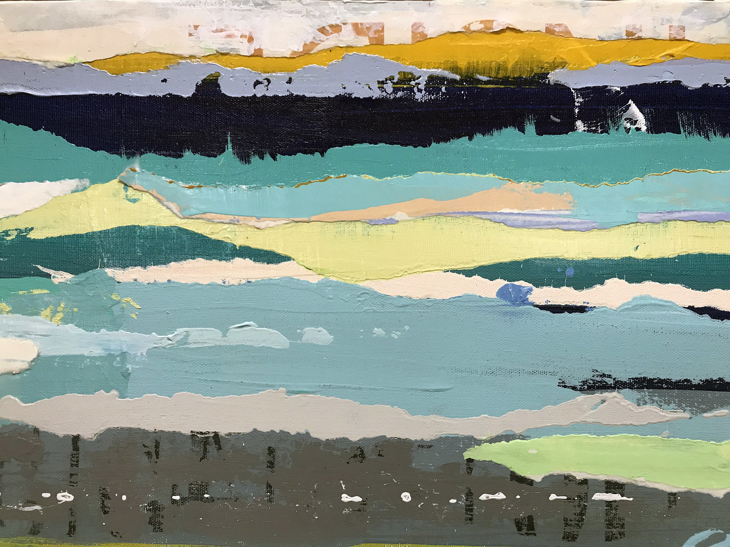 Message In A Bottle by Adam Collier Noel (2018) : Painting Acrylic ...