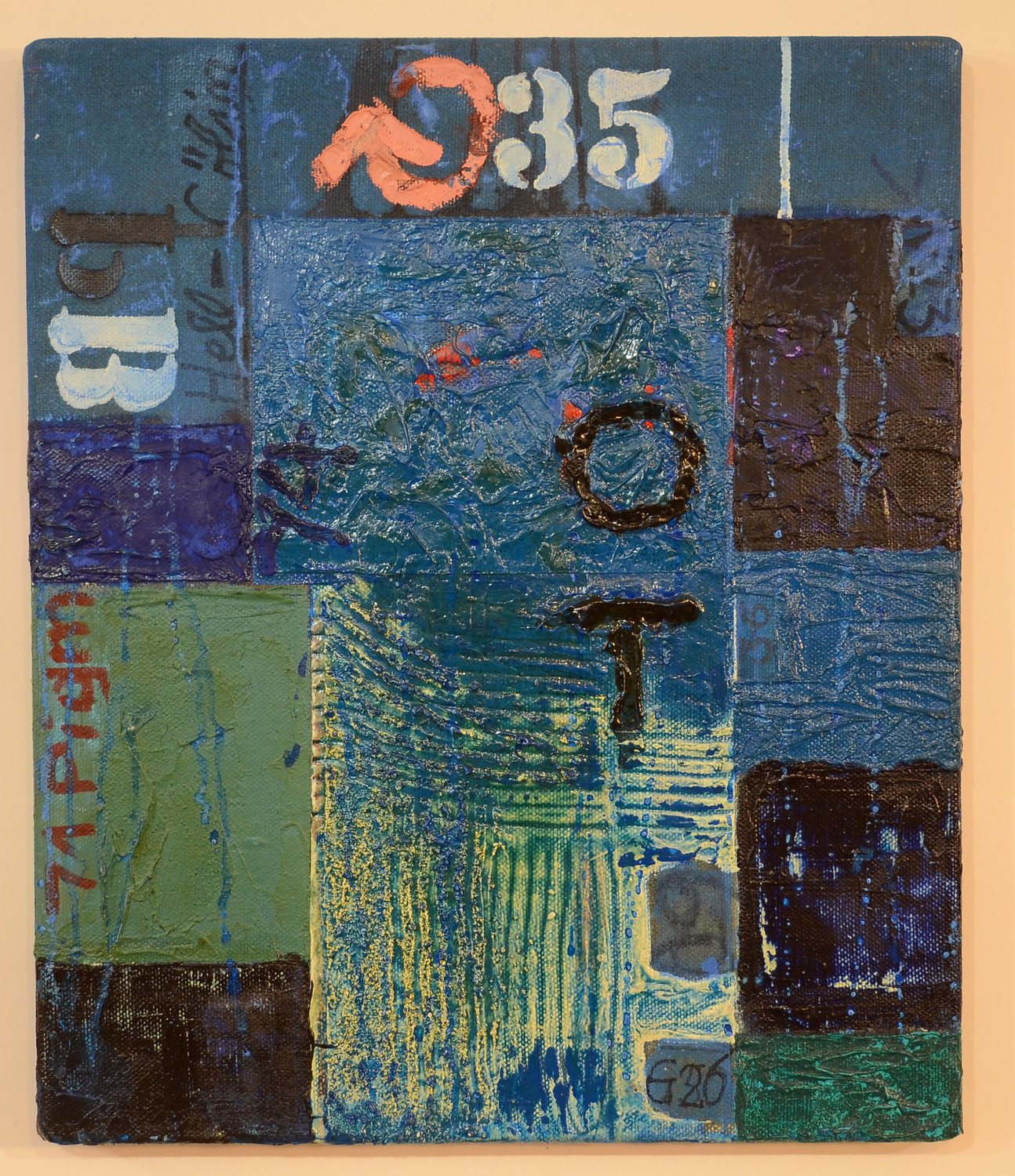 the sea and the ocean von Thomas Peter Kausel (1993): Malerei Öl auf ...