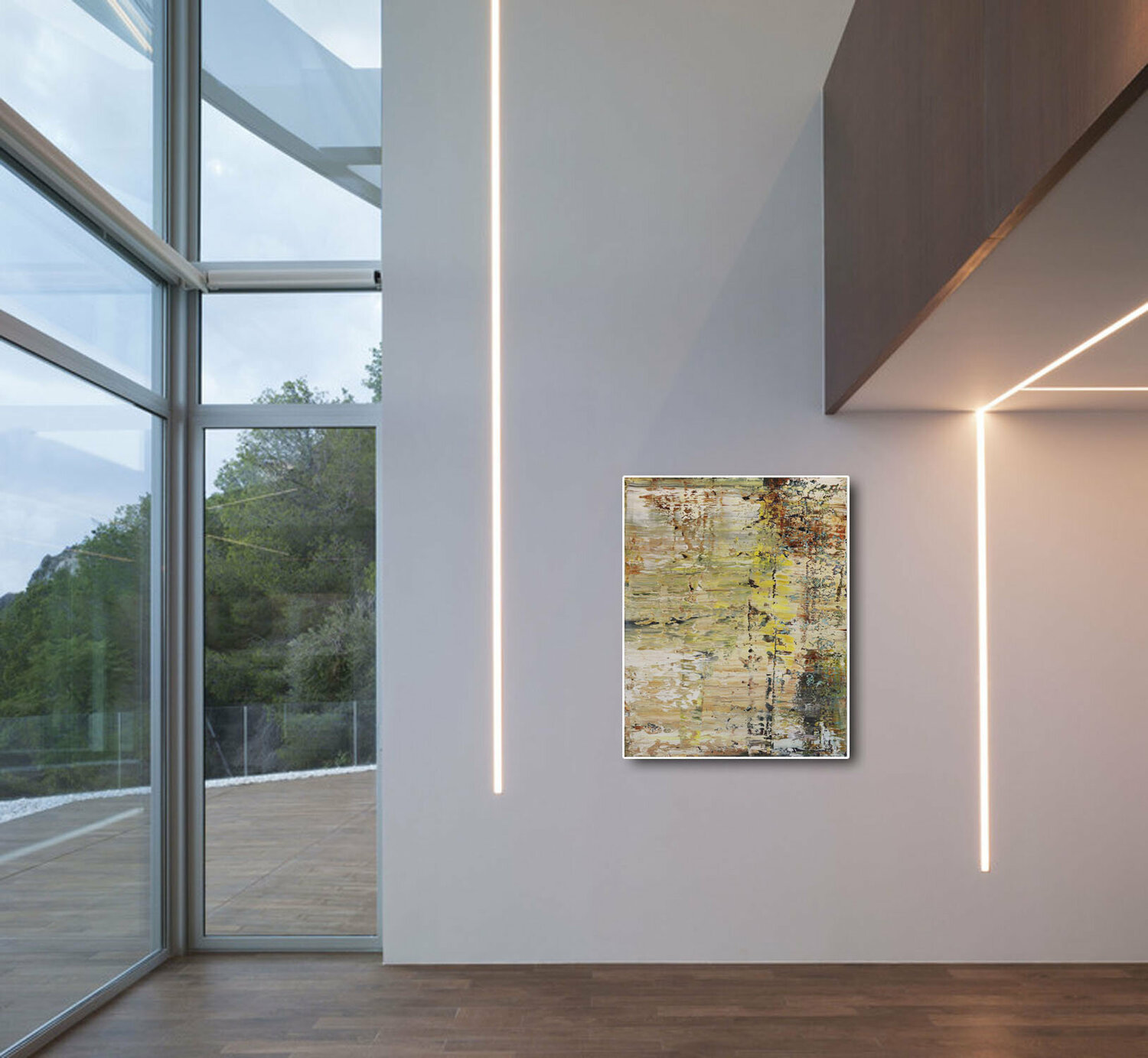 Heat wave [Abstract N°2389] by Koen Lybaert (2019) : Painting Oil on ...