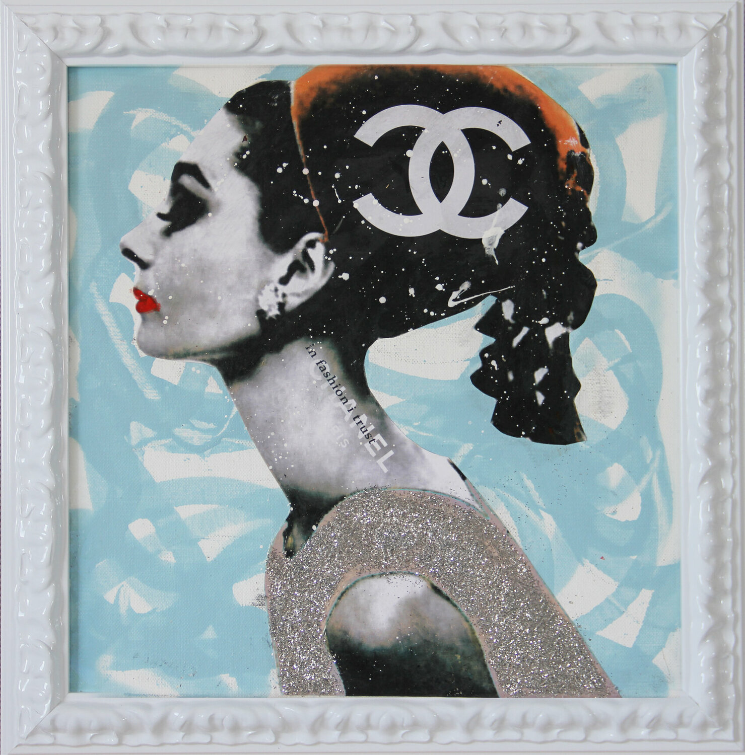 Audrey Vintage Chanel by Kristin Kossi (2017) : Painting Acrylic ...