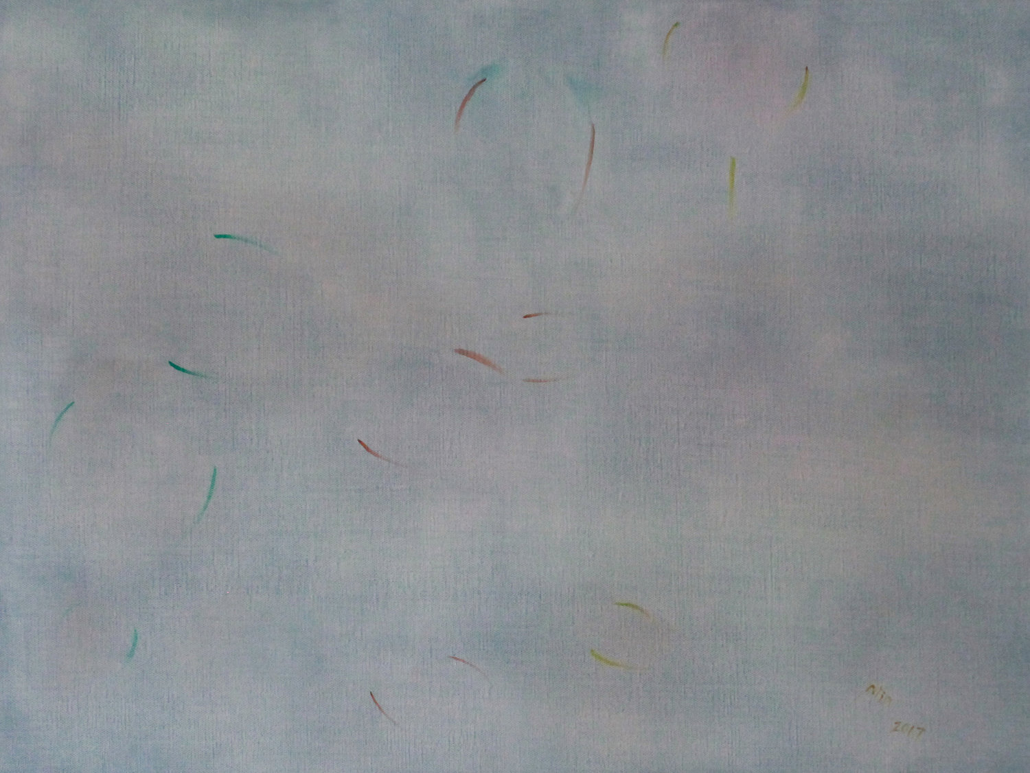 Transpositional consideration by Min Zou (2017) : Painting Oil on Linen ...