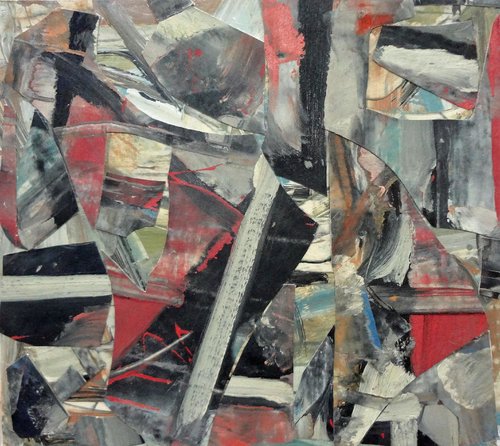 Unkempt Hallucination by Matthew Dibble (2019) : Painting Oil, Collage ...