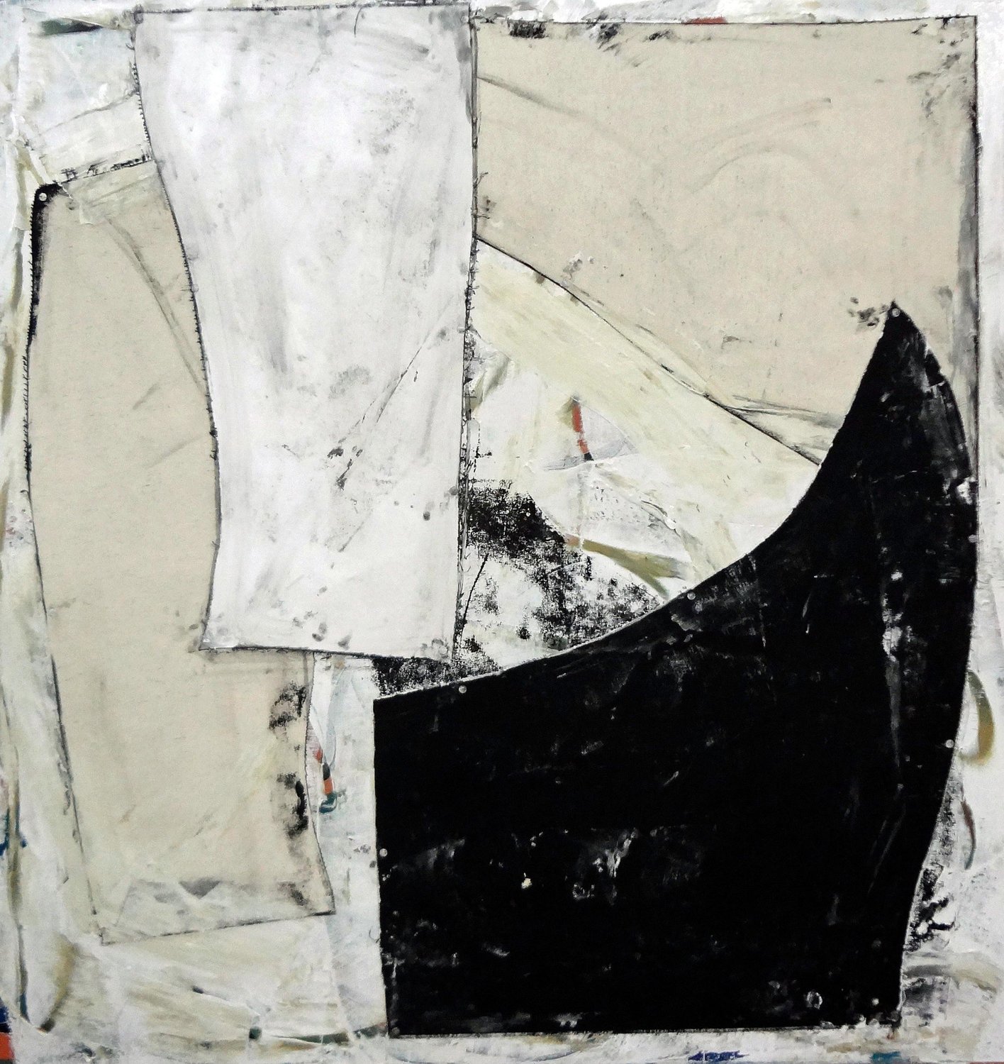Modest Stipend by Matthew Dibble (2014) : Painting Oil, Collage on ...