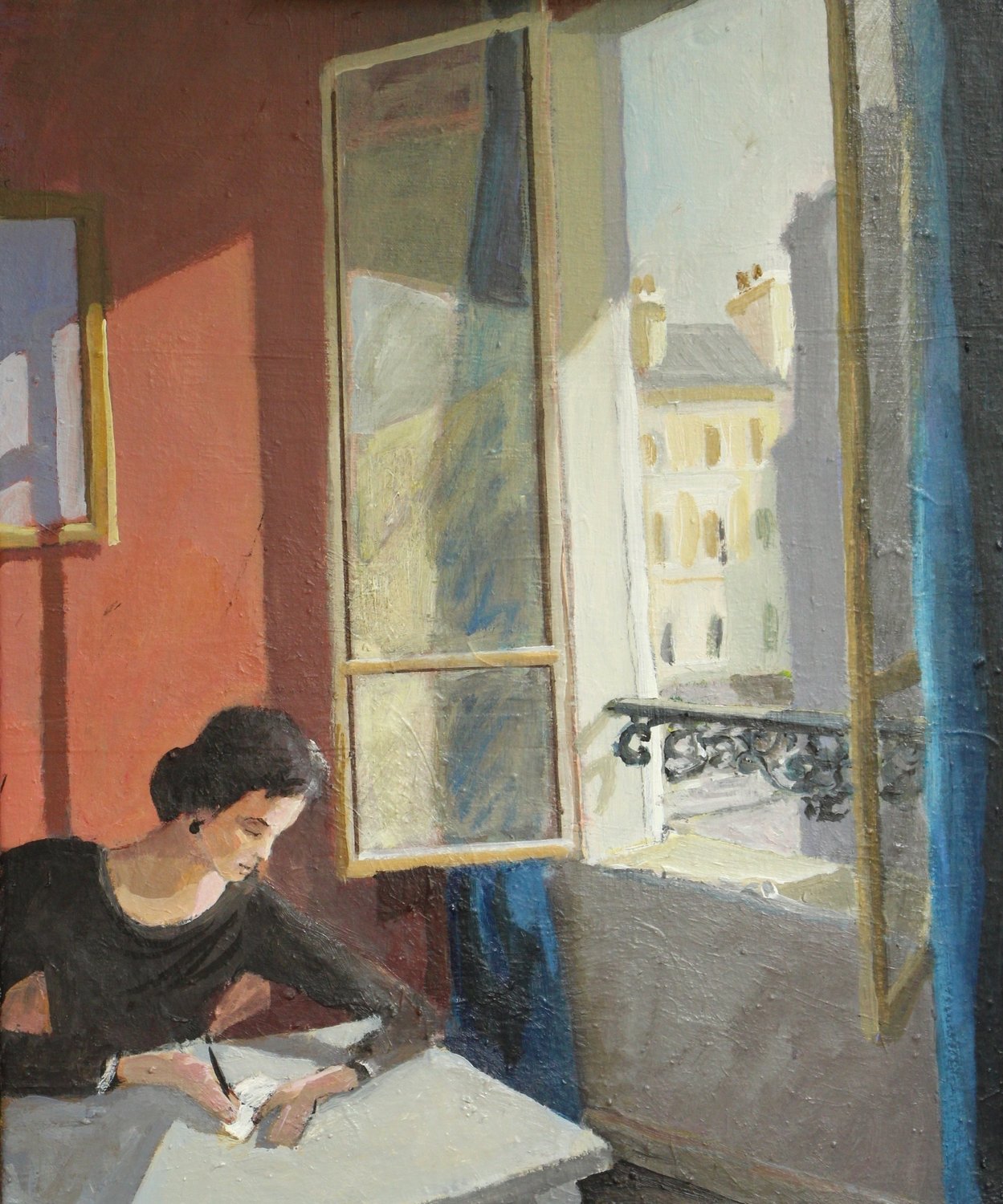 un petit mot von Bertrand Girard (2018): Malerei Acryl, Pigmente auf ...