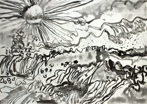 Ein Dämon tagsüber im Schlund des Meeres von Susanne Haun (2013 ...