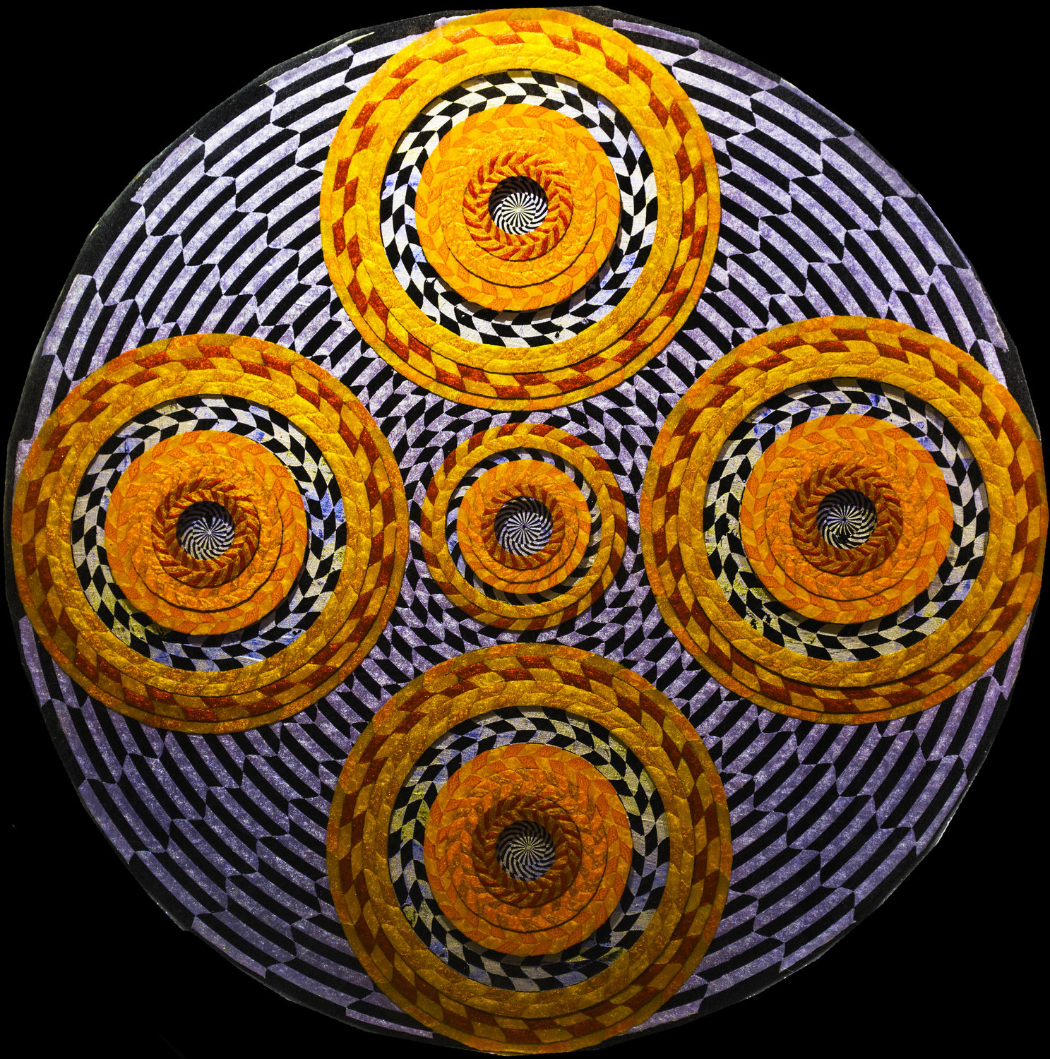 Psychological Loopholes by Sean Ward (2017) : Painting Acrylic, Oil on ...