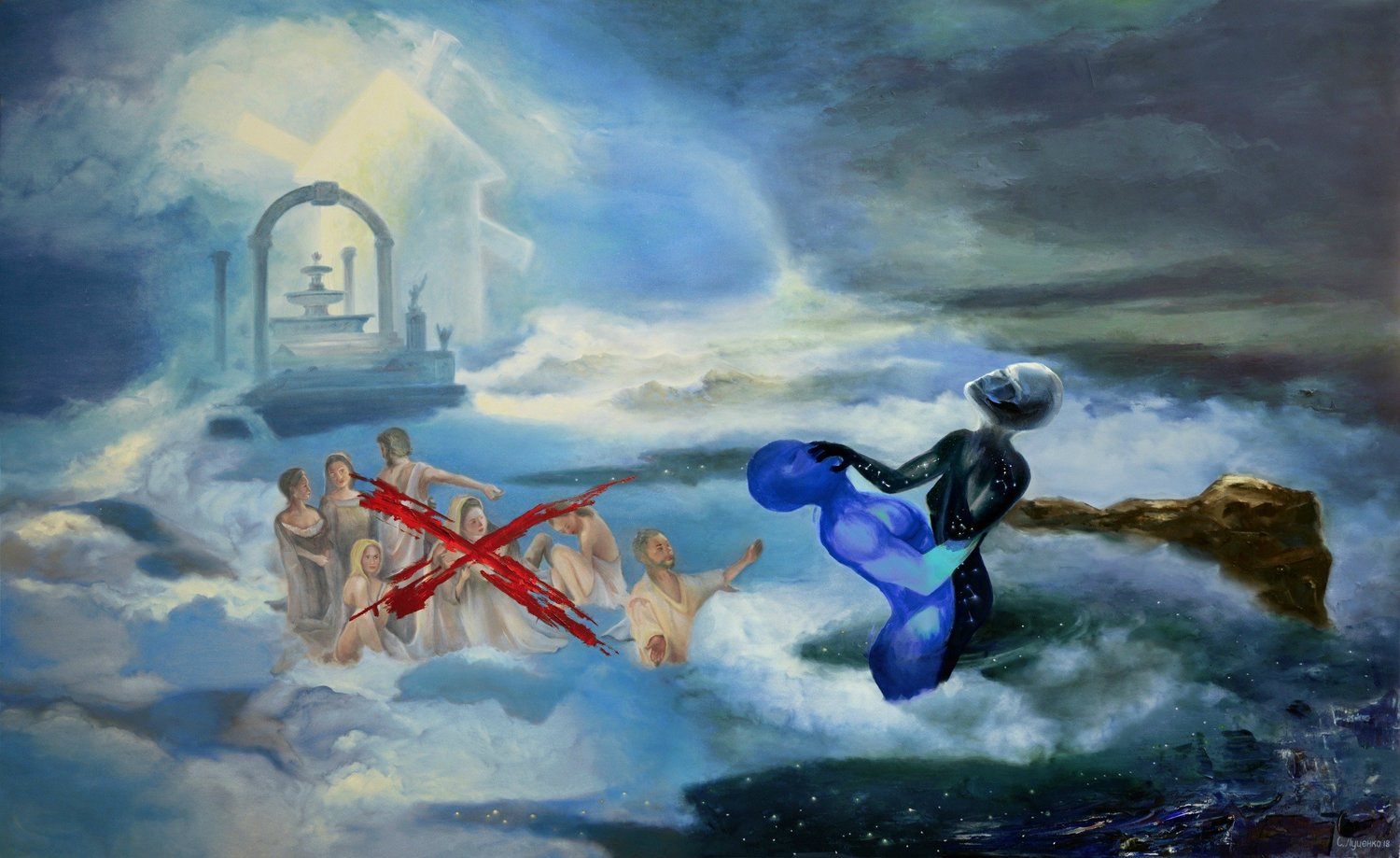 Lurella by Sergey Lutsenko (2018) : Painting Oil on Canvas - Singulart