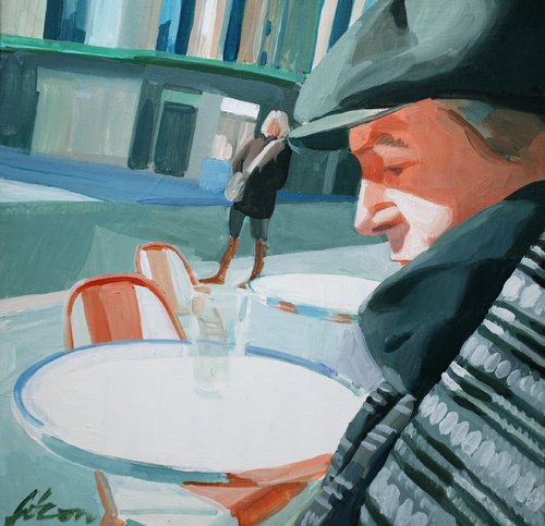 Sans titre by Gabor Gozon (2012) : Painting Acrylic on Canvas - Singulart