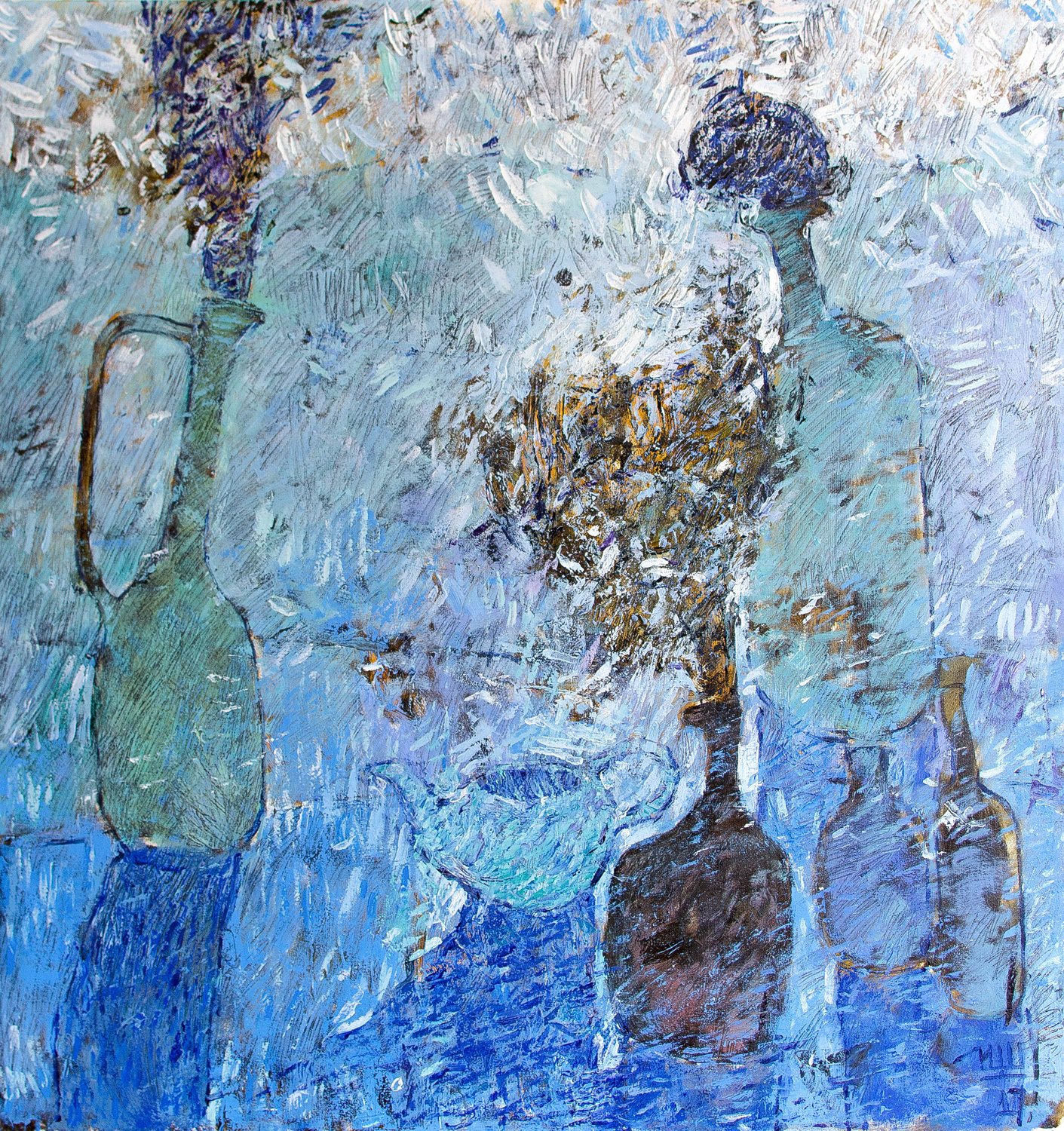 Sea Still LIfe. by Igor Shcherbakov (2017) : Painting Oil on Canvas - Singulart