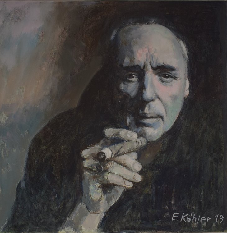 Dennis Hopper Painting