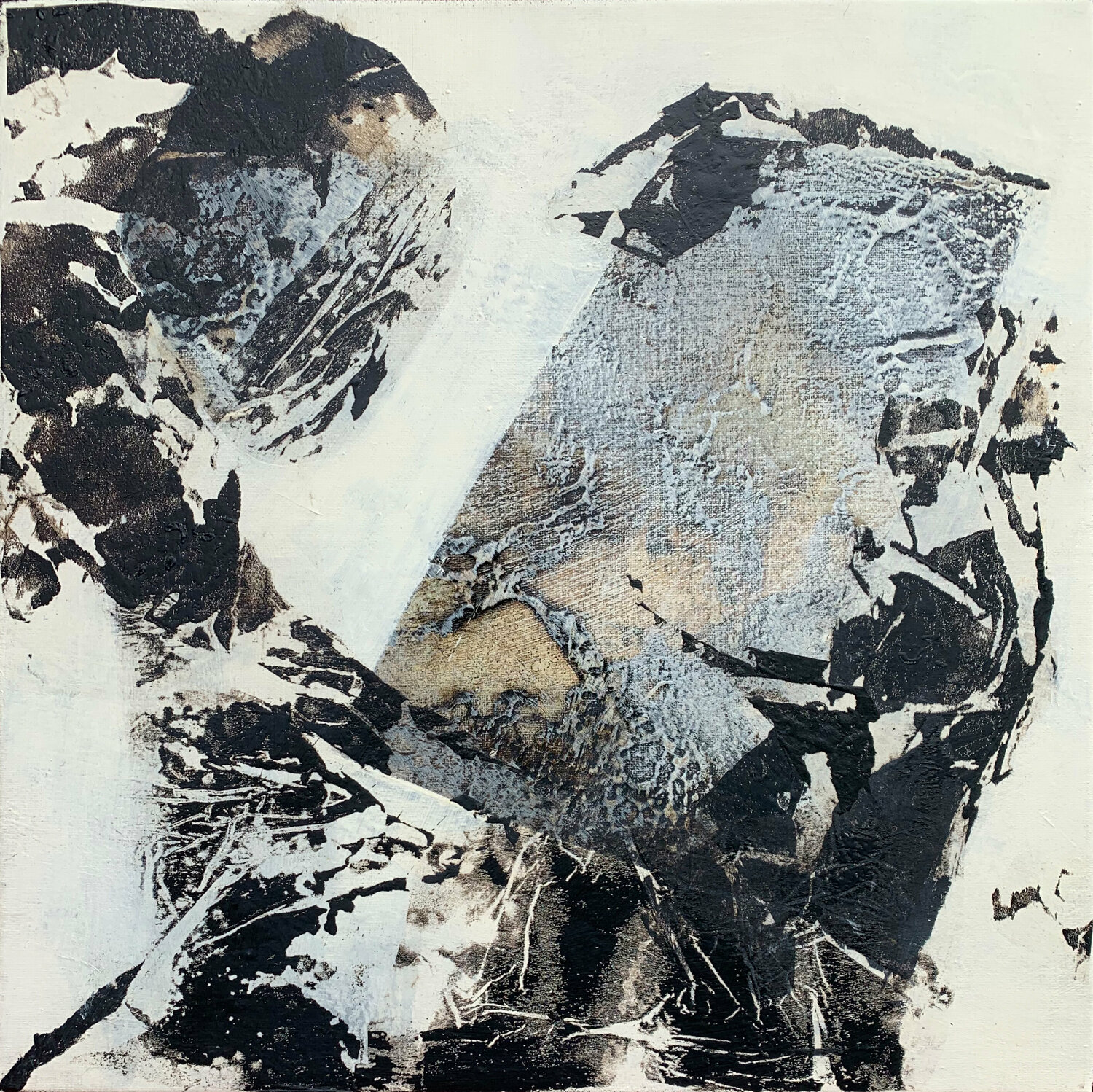 Lille 1 by Carole Kohler (2019) : Painting Acrylic, Ink on Canvas ...