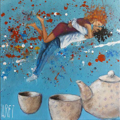 La fenêtre by Joël Arfi (2018) : Painting Acrylic, Wax on Linen - SINGULART